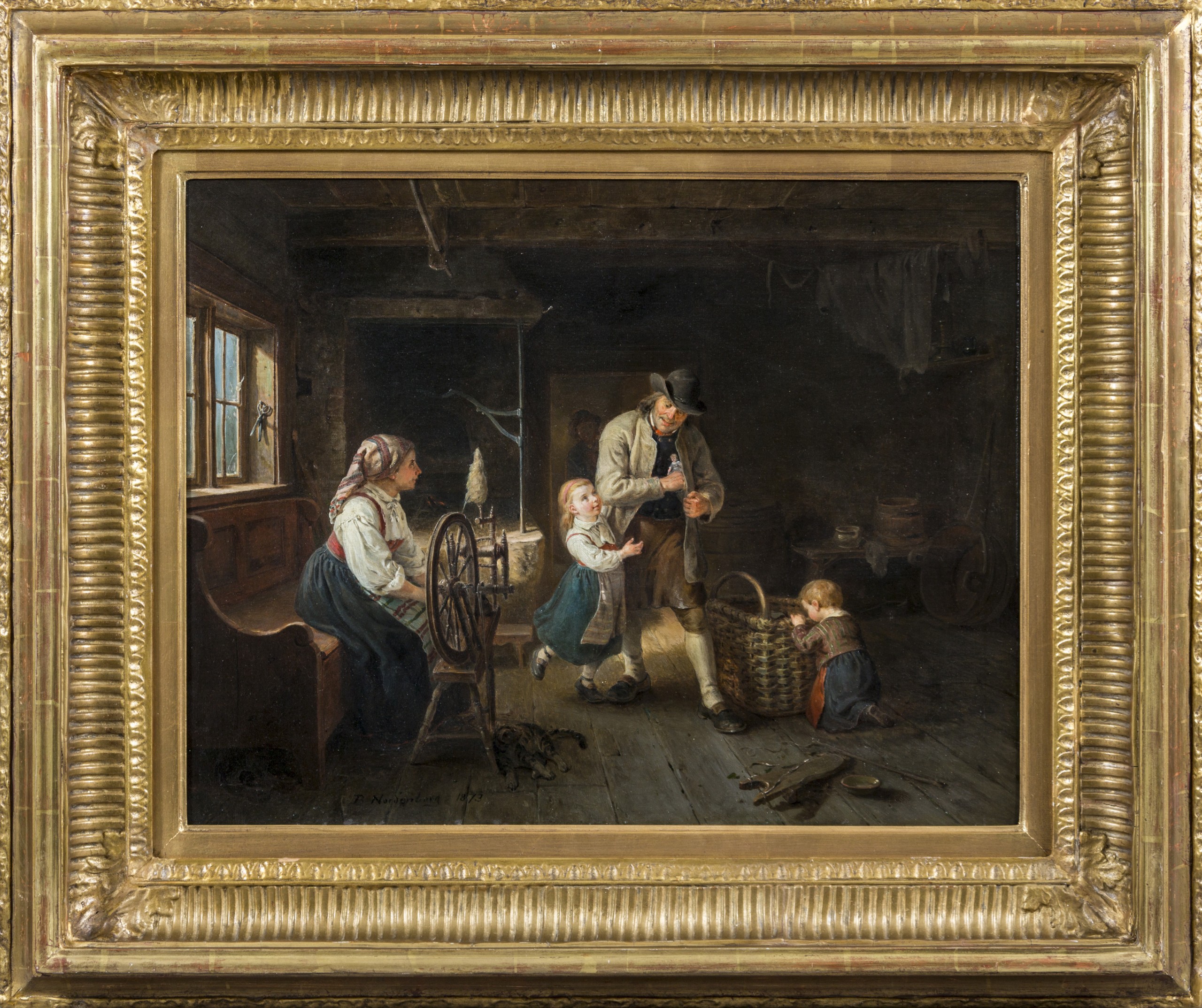 Presenten, 1873 - The Gundersen Collection